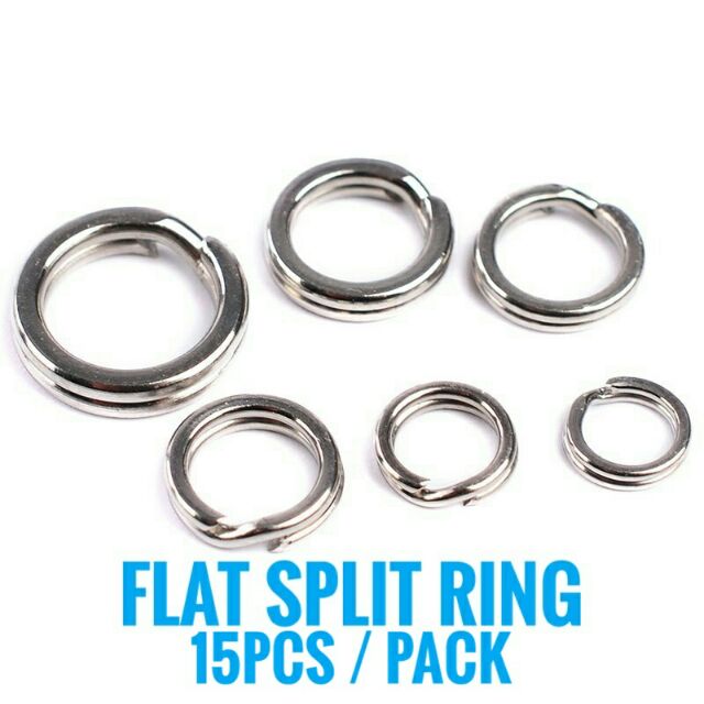 🔥🔥Flat split ring jig🔥🔥 (15pcs/pack) | Shopee Malaysia