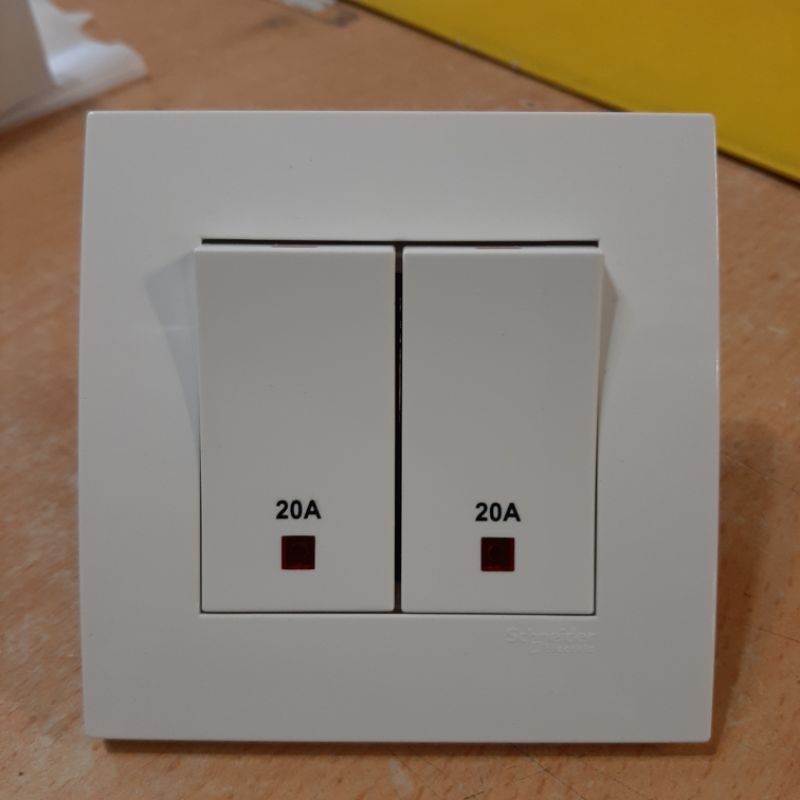 (SIRIM) 20A Double Pole 20A D/P button Aircon switch water heater ...