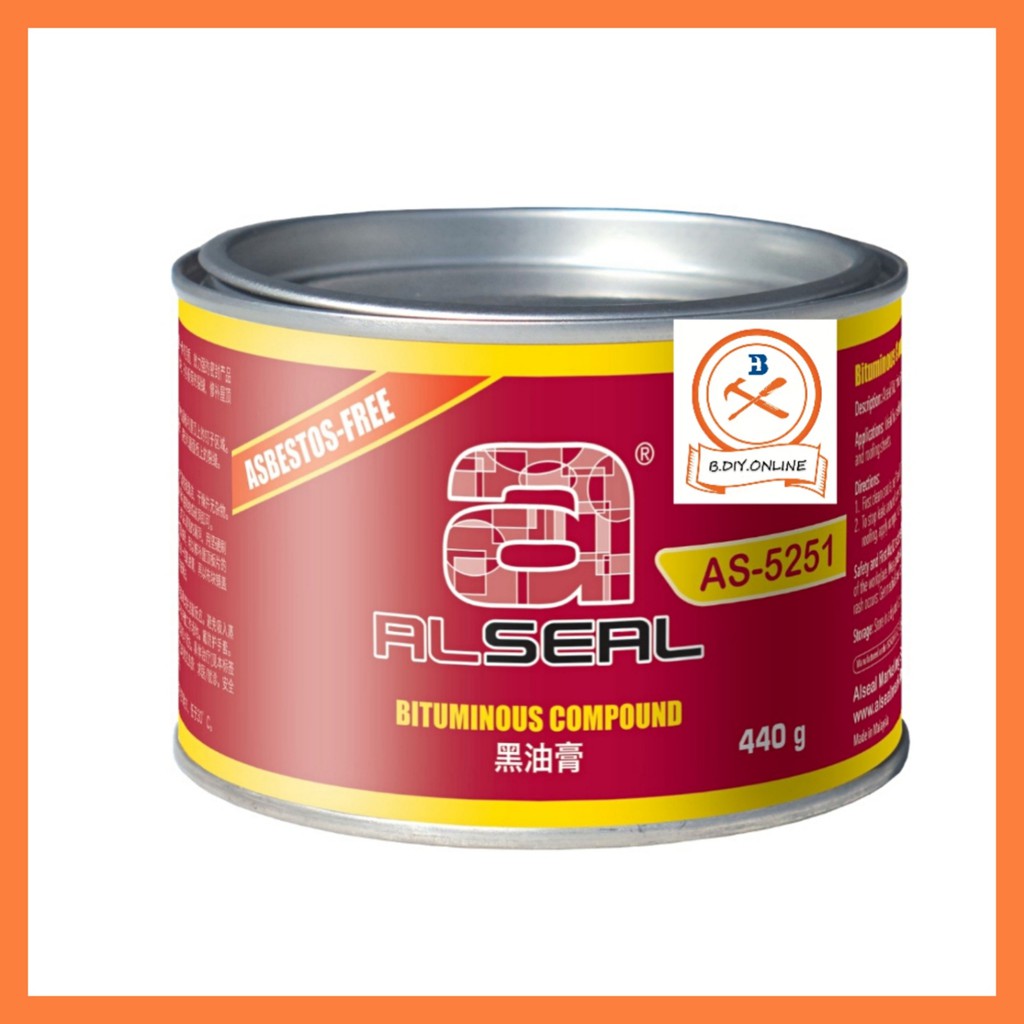Bituminous Compound Alseal/Bitumen Sealant/Bitumen Waterproof/黑油膏-440gm ...