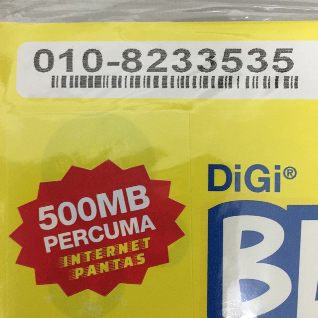 DIGI VIP Number (Prepaid) | Shopee Malaysia