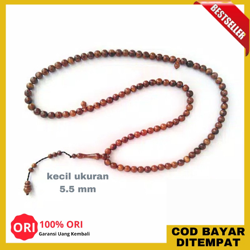 KAYU Original Small Round Wooden Tasbih Dhikr Dhikr Dhikr Dhikr Dhikr ...