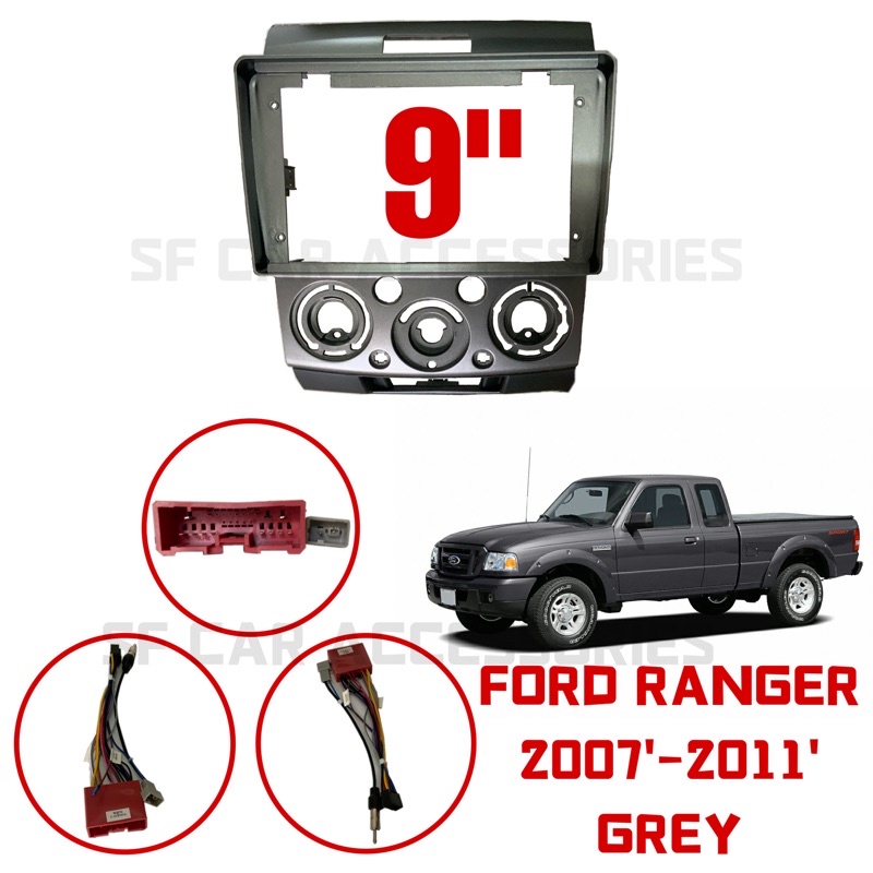 9” Inch Android Player Casing Ford Ranger/Everest/Mazda Bt50 2007’/2008 ...