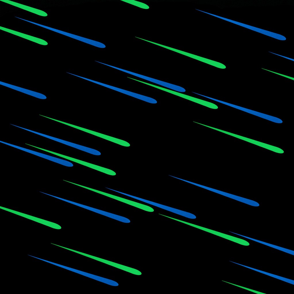 Glow in the Dark Meteor Shower Sticker for Kids Room Wall Ceiling DIY ...