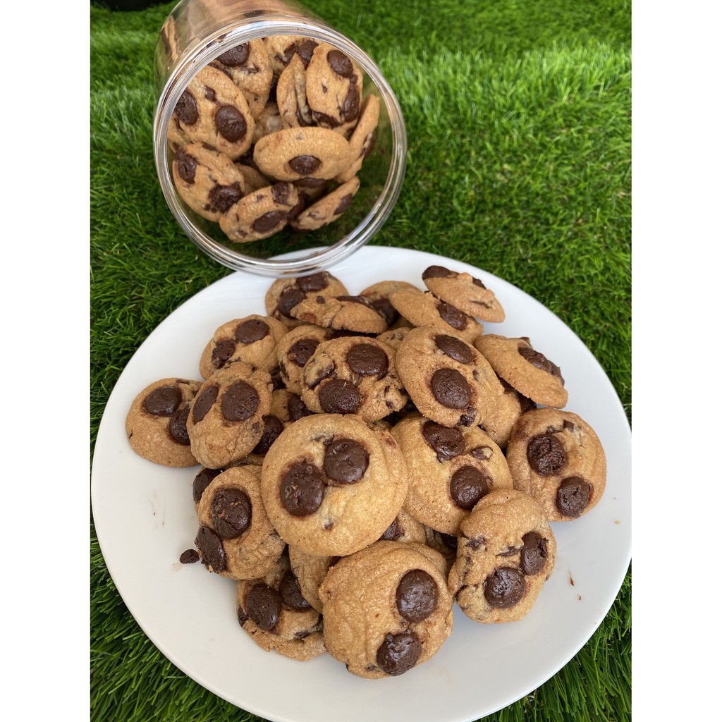 [Suka Dessert Official] Choc Chip Crunchy Cookies | Shopee Malaysia