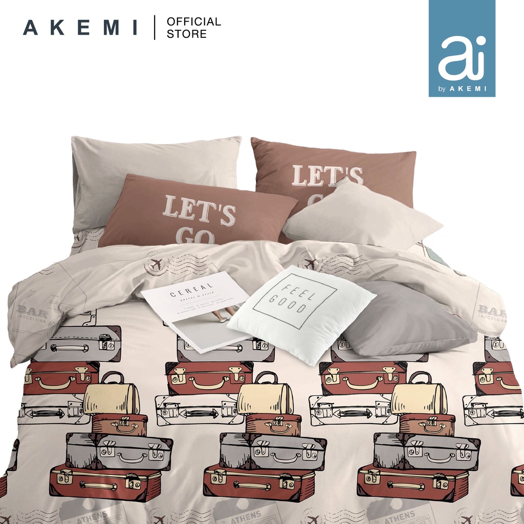 ai by AKEMI Joyvibes Comforter Set 480TC (Super Single/ Queen/ King ...