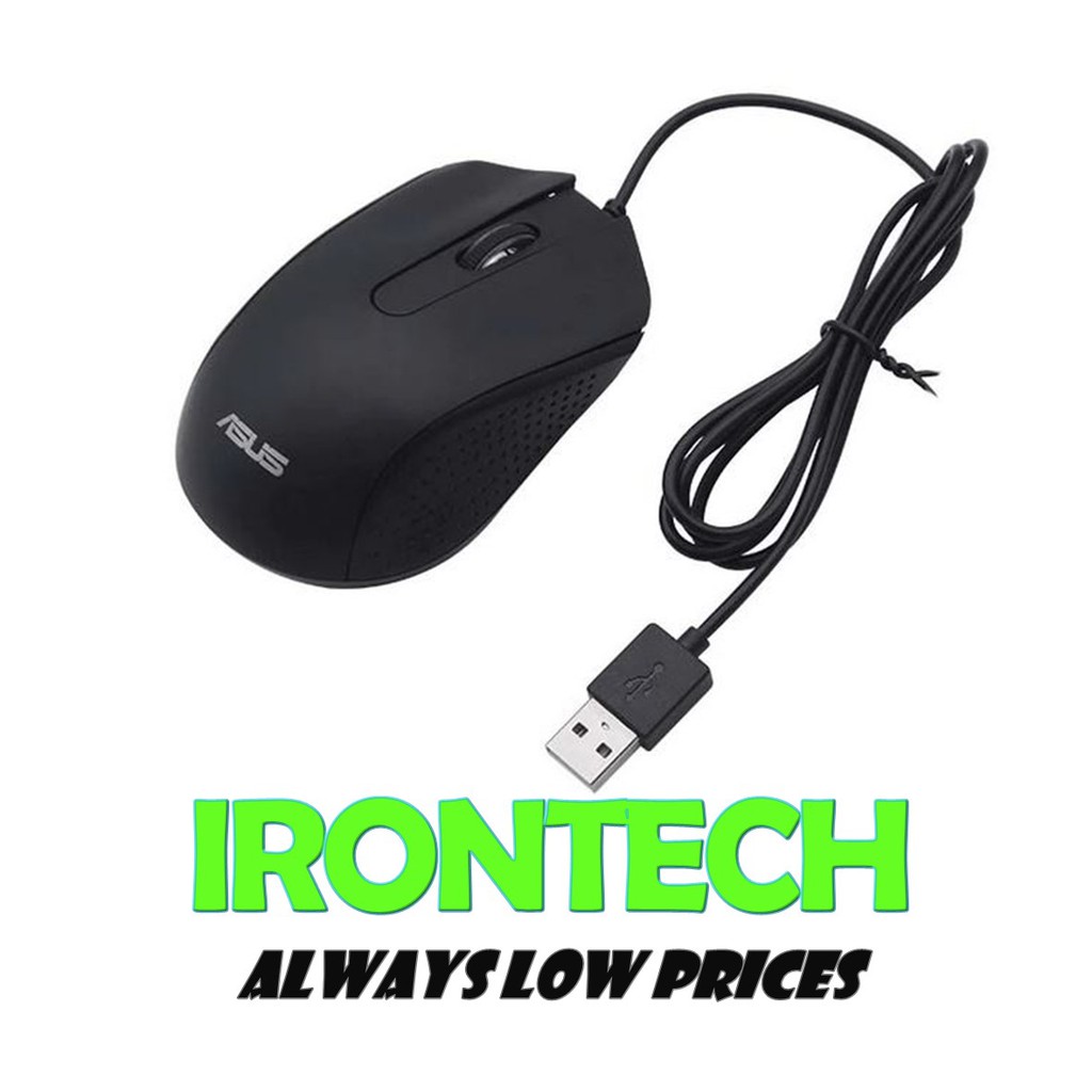 ASUS AE-01 Ergonomic Design USB 1000 DPI Wired 3D Optical Mouse, DELL ...