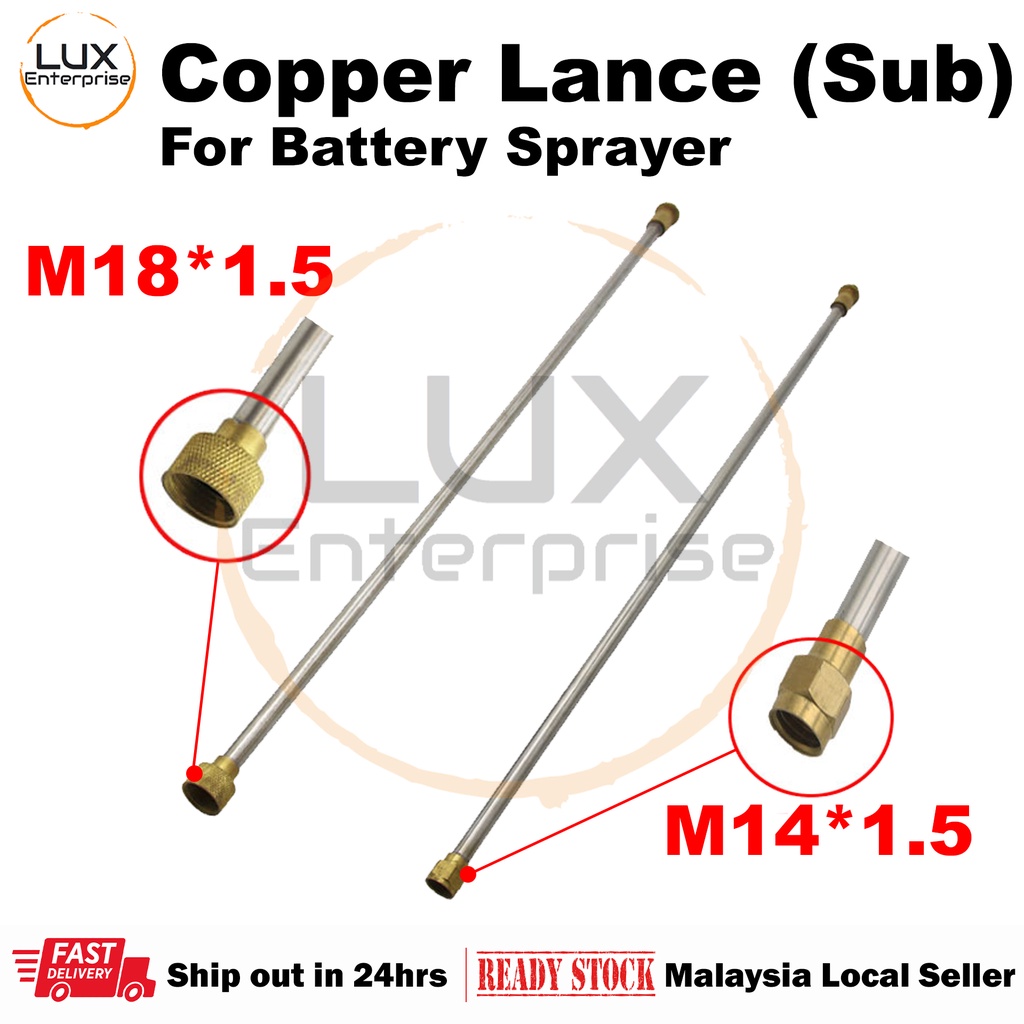 🔥READY STOCK🔥 High-Quality Copper + Stainless-Steel Extandable Lance ...