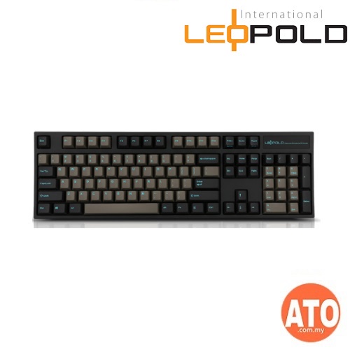 LEOPOLD FC900 R PD Mechanical Keyboard (White Blue Star/ Graphite Blue ...
