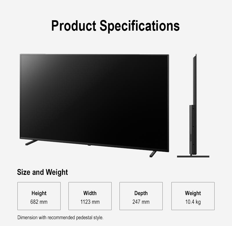 PANASONIC JX700 SERIES ANDROID TV 50 INCH - 65 INCH TH-50JX700 50 INCH ...