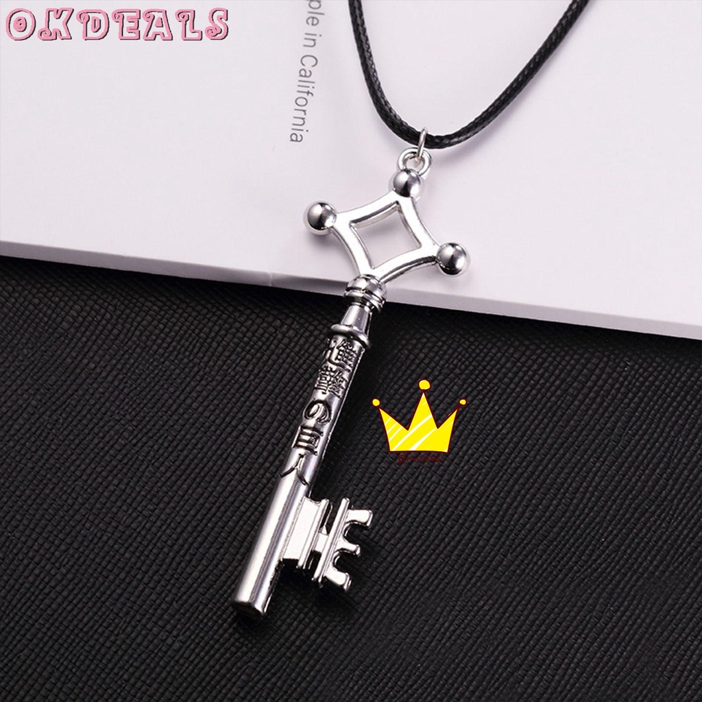 OKDEALS Eren Jaeger Popular Key Necklace Attack on Titan Cosplay ...