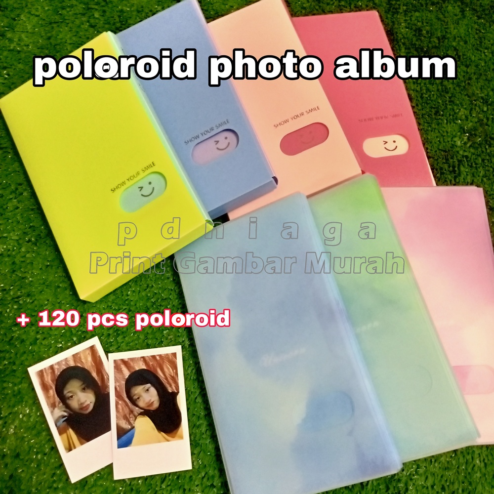 Lomo Card Mini Album + 120 pcs photo PRINT | Shopee Malaysia