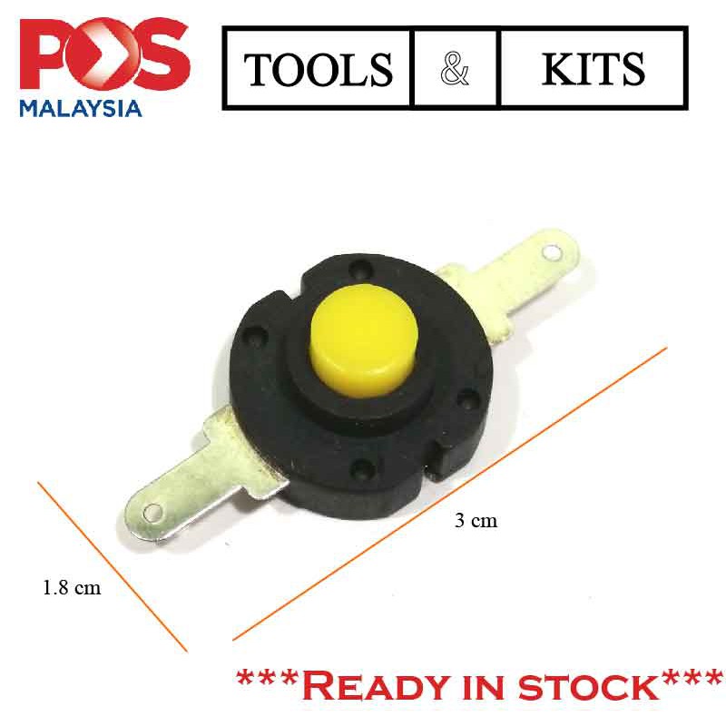 Mini Circular Tap Switch for DIY Accessories ON/OFF Button | Shopee ...