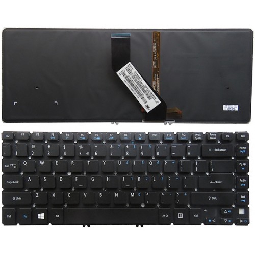 Keyboard Acer V5 471P Back Light Version Aspire Laptop Backlight ...