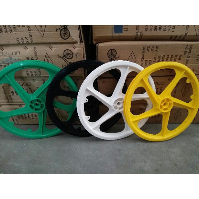 20" WADO PVC Rim Bicycle Rim Basikal Biasa, BMX, Lajak (Sepasang ...