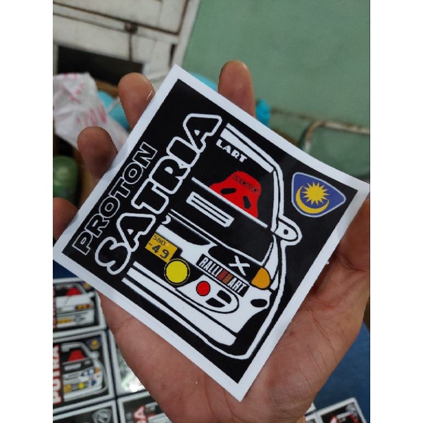 sticker proton separuh performance pelbagai model pelbagai design dlm ...