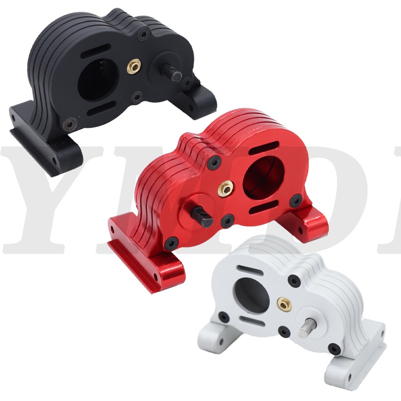 Metal Transmission Gearbox for 1/10 SCX10 TRX4 Capra 1.9 RC Crawler LCG Chassis Frame Low Center ...
