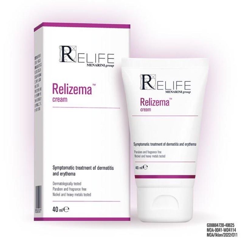 RELIZEMA CREAM 40ML. | Shopee Malaysia