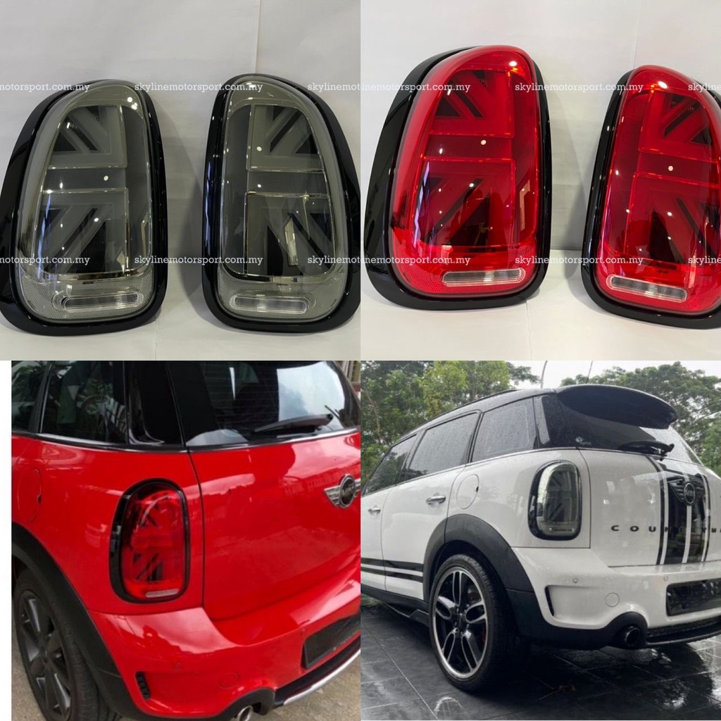 Mini Countryman R60 Led Tail Lamp Union Jack Type Bar 2010 2016 ...