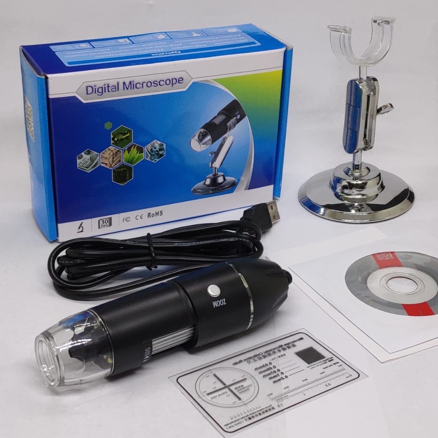 Microscope Digital USB Microscope Zoom Magnifier Monocular Camera ...