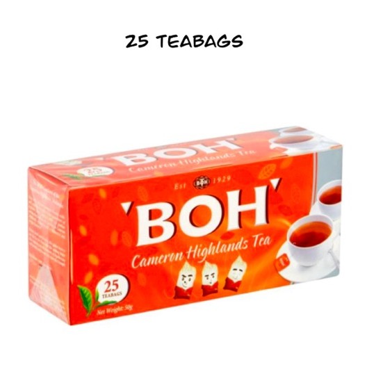 BOH Teabags Box (25’s) | Shopee Malaysia