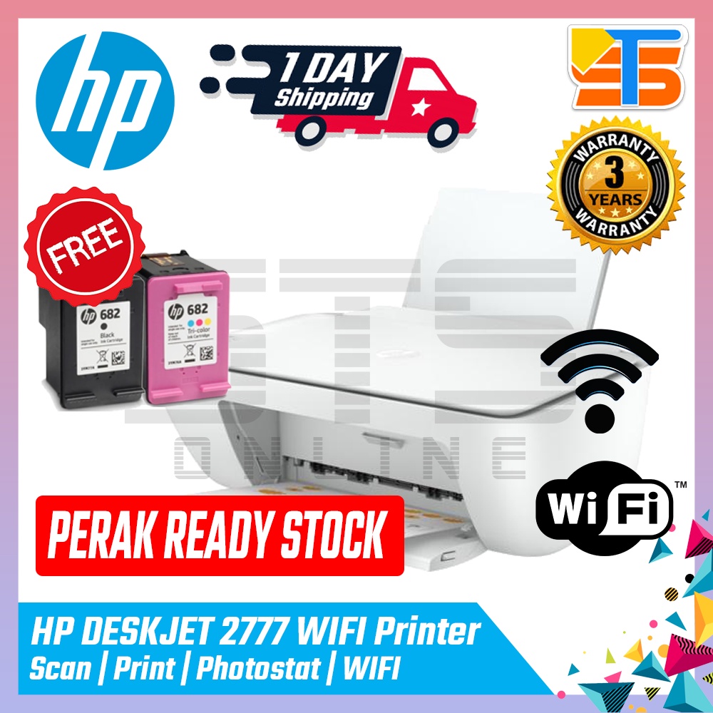 HP DESKJET 2336 2776 WIFI PRINTER 2777 WIFI PRINTER 3 IN 1 WIFI PRINTER ...