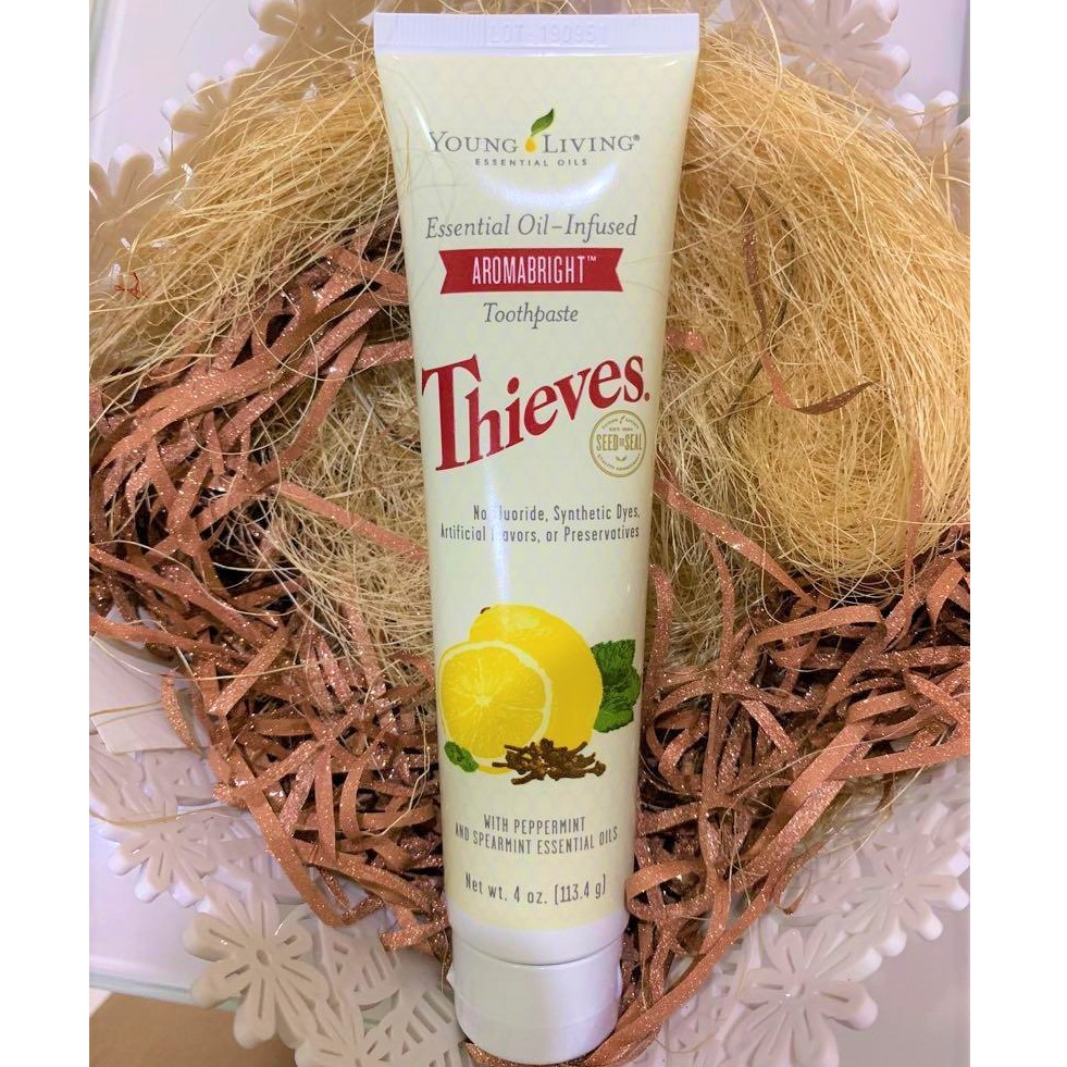THIEVES Aroma Bright / Whitening Toothpaste ( 4 oz / 113.4g ) | Shopee ...