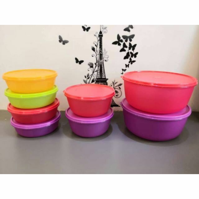 Tupperware modular bowl set (8pcs) | Shopee Malaysia