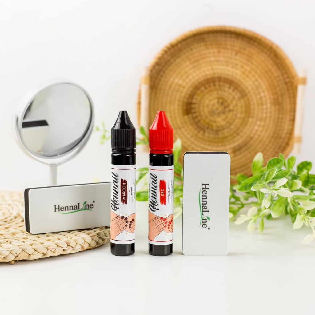 🔥Inai Kuku | Hennail Red | Hennail Maroon 🔥 Free Buff Hennaline 😉 Wudhu ...