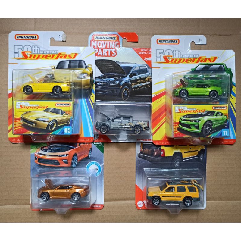 Matchbox 50th Anniversary Superfast Moving Parts pack | Shopee Malaysia