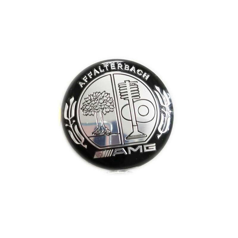 4pcs 56mm Wheel hub cap sticker for Mercedes Benz Brabus AMG Apple tree ...