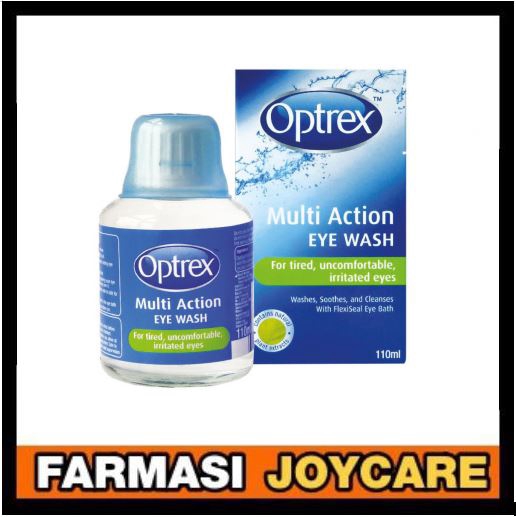Optrex Multi Action Eye Wash / Eye Lotion 110mL (Exp: April 2026 ...