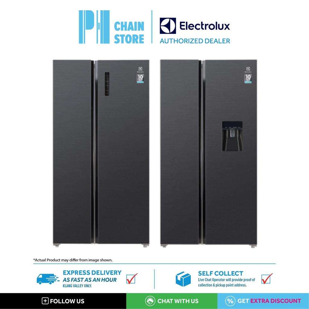 ELECTROLUX ESE6101A-BMY ESE6141A-BMY 606L ULTIMATETASTE 700 SIDE-BY ...