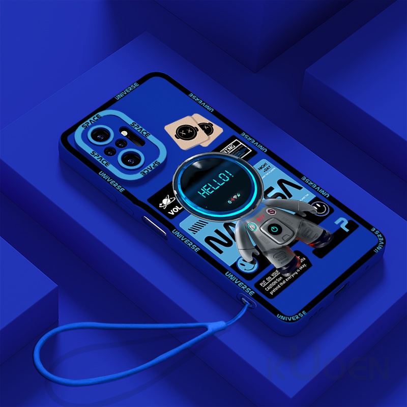 Casing Redmi Note 8 9 10 11 pro 11s 10s 9s Mechanical Nasa Astronaut ...