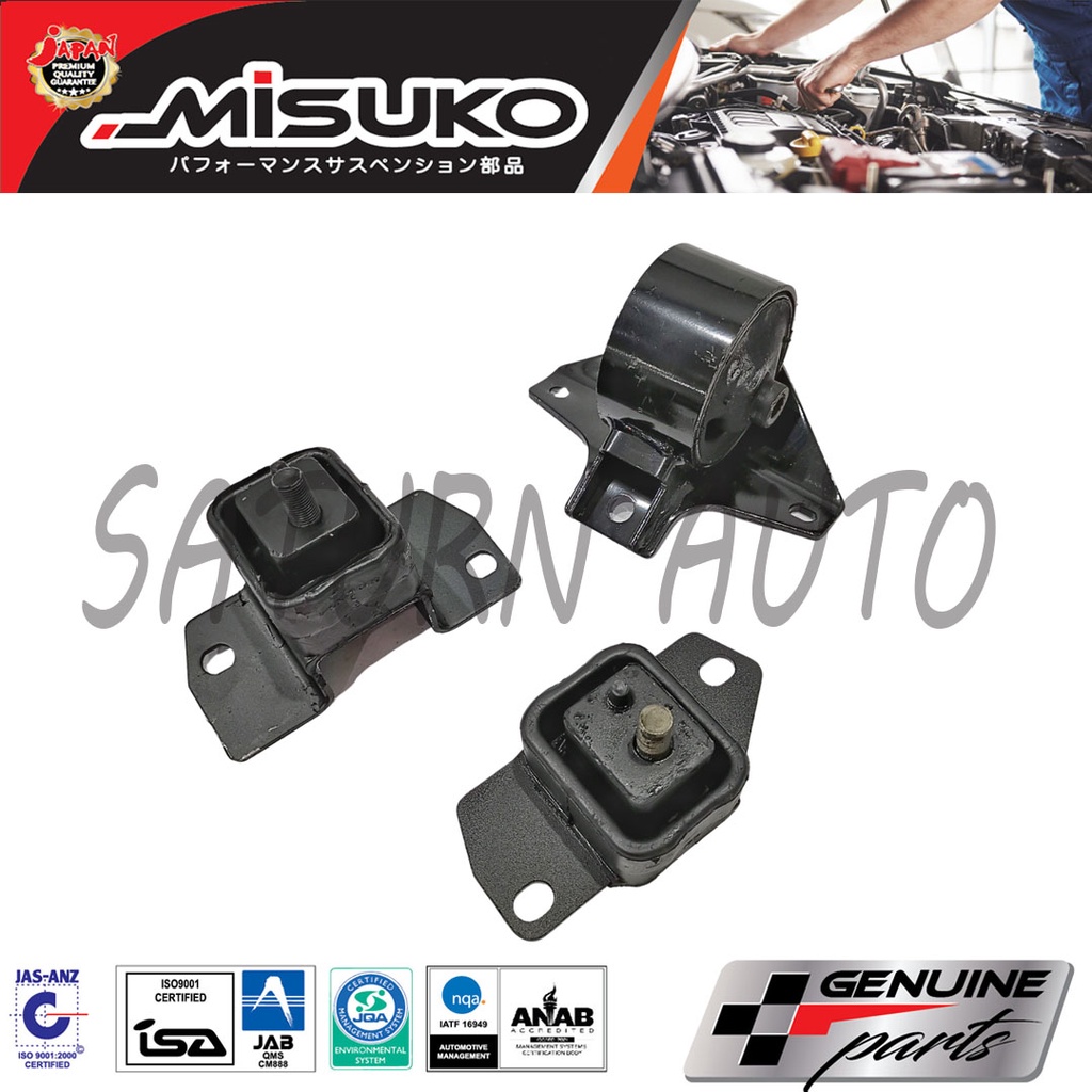 PERODUA KEMBARA DVVT AUTO & MANUAL ENGINE MOUNTING KIT SET BRAND MISUKO ...