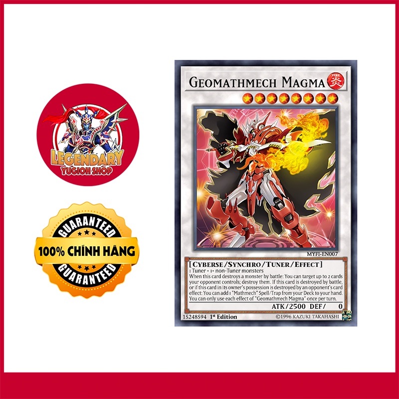 [Original Yugioh Card] Geomathmech Magma | Shopee Malaysia
