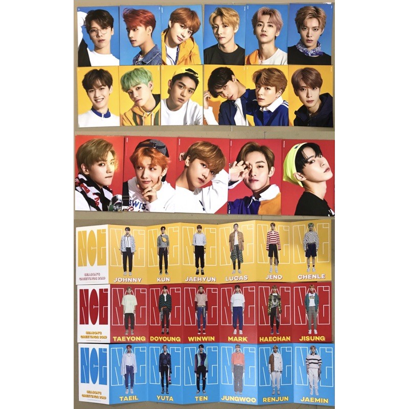 Nct Sg19 A4 Poster + Accordion Calendar (Red) | Shopee Malaysia