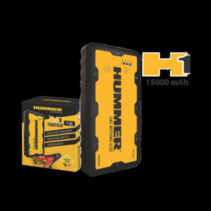 Hummer H1 Multifunctional Power Bank Jump Starter (15000mAh)1 year ...