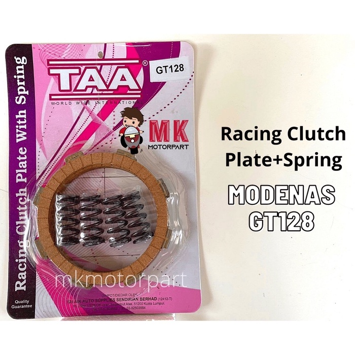 (TAA) Modenas GT128 RACING CLUTCH PLATE + RACING CLUTCH SPRING (SET ...