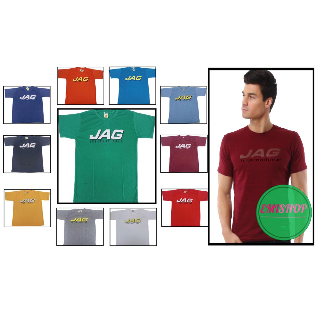 New JAG Men's Roundneck Rugged Fit (Lower Price Guarantee) | Shopee ...