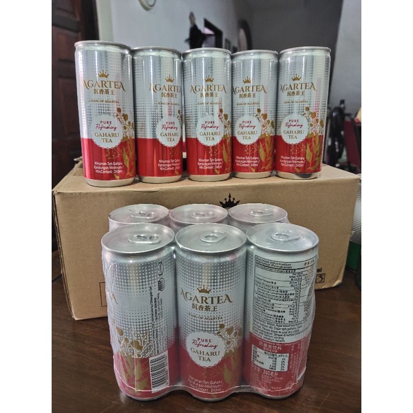 Teh Gaharu/Agartea Ready to Drink 1 carton (24 cans) | Shopee Malaysia