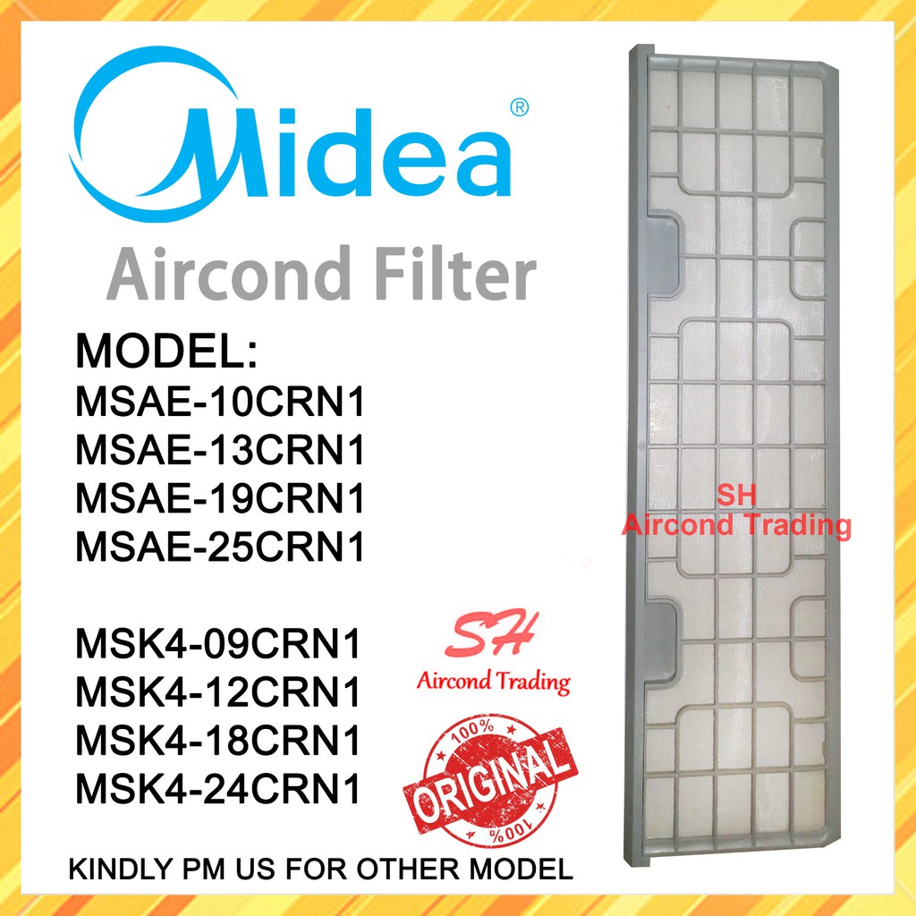 [Original] Midea Aircond Filter MSAE MSK4 Air Conditioner Filter ...