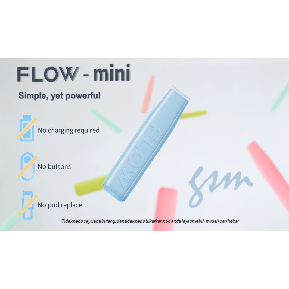 FLOW MINI 【 一次性電子煙 】 | Shopee Malaysia