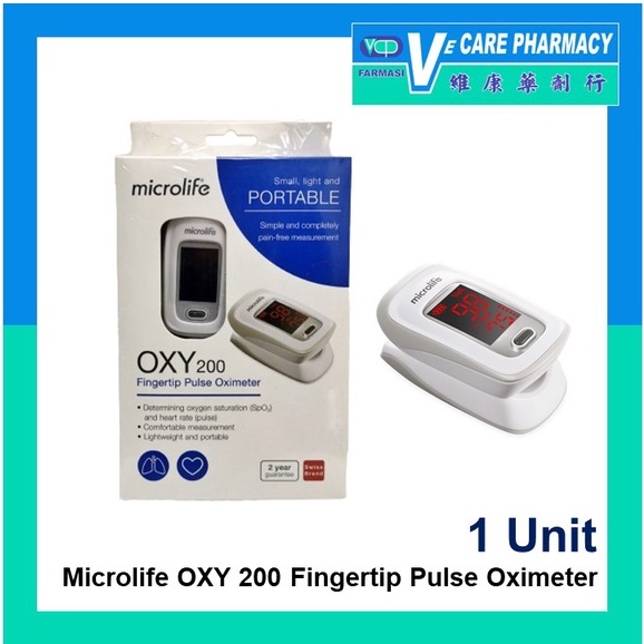Microlife OXY 200 Fingertip Pulse Oximeter | Shopee Malaysia