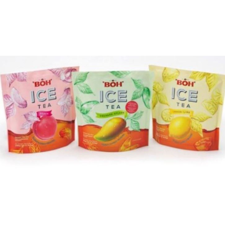 BOH ICE TEA Lemon Lime / Peach/ Orchard Splash (14.5g x 20 sticks ...