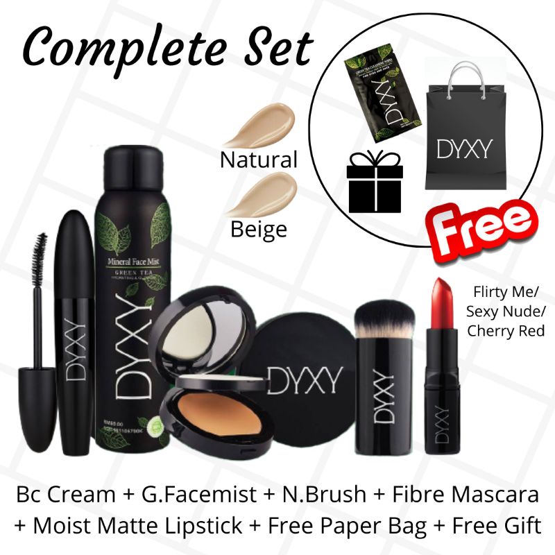 💯 [𝙊𝙍𝙄𝙂𝙄𝙉𝘼𝙇 𝙃𝙌] DYXY COSMETICS & DYXY SKINCARE MAKEUP SET | Shopee Malaysia