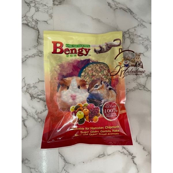 Bengy Hamster Barley Oat 300g - (Hamster Sugar Glider Rabbit Guinea Pig ...