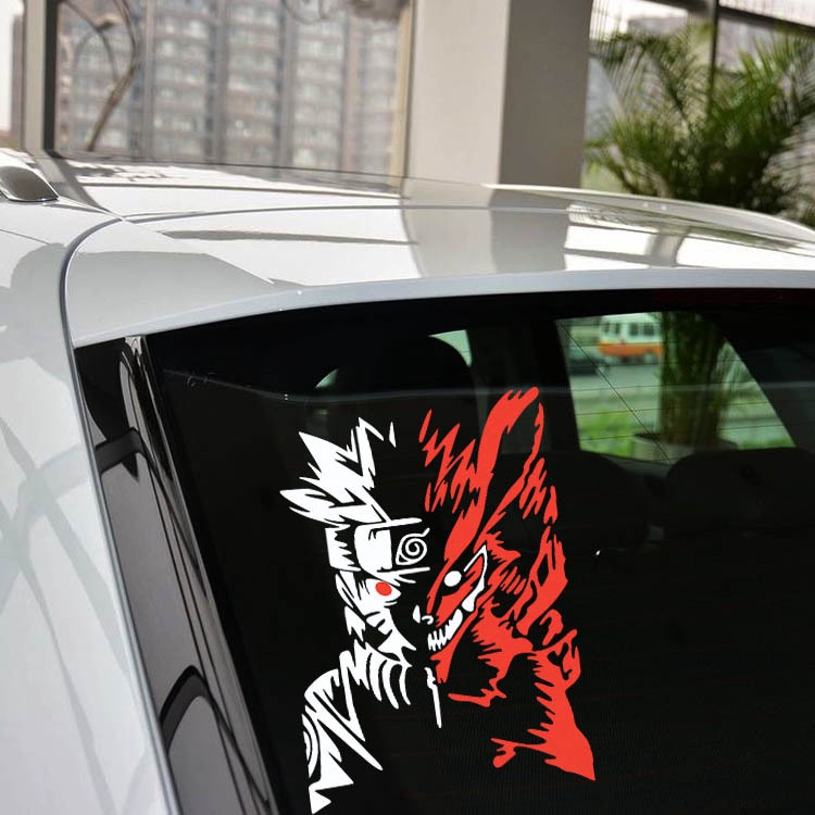 【Ready Stock】Naruto Car Sticker Auto Decals Window Sticker Motorcycle ...