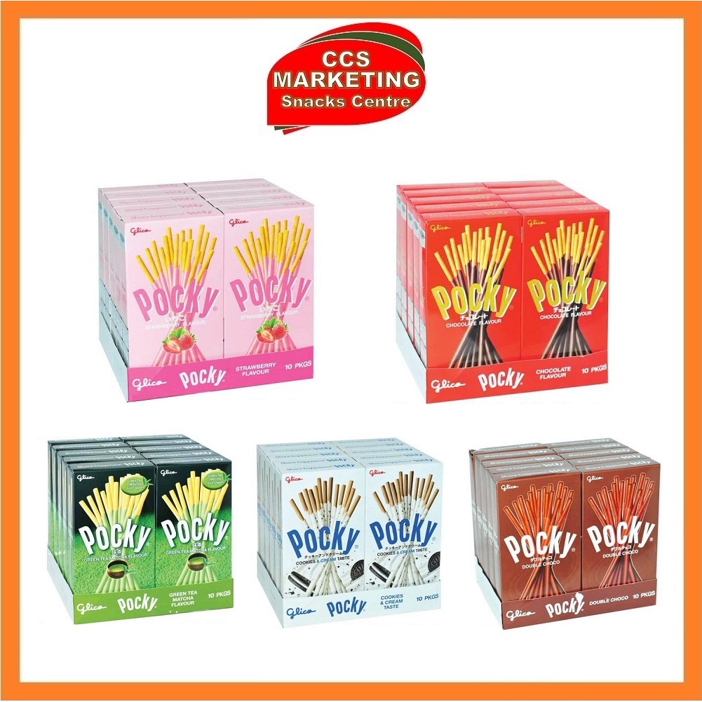 CCS Glico Pocky Biscuit Stick ( 40g x 10pcs ) | Shopee Malaysia