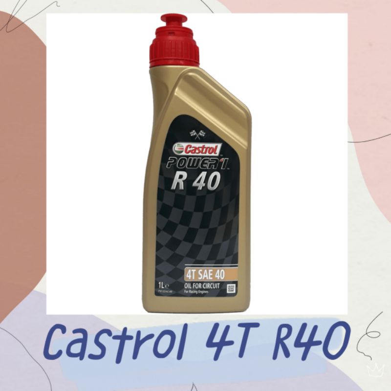 📢Castrol 4T R40 Oil (Original) | Shopee Malaysia