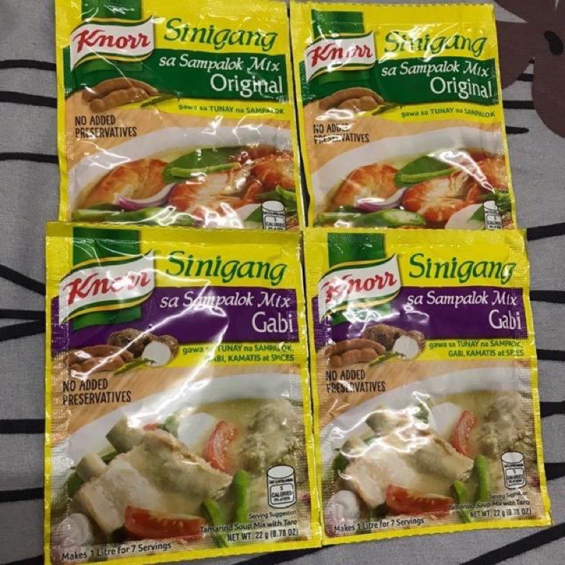 Sinigang Mix Original and With Gabi | Shopee Malaysia